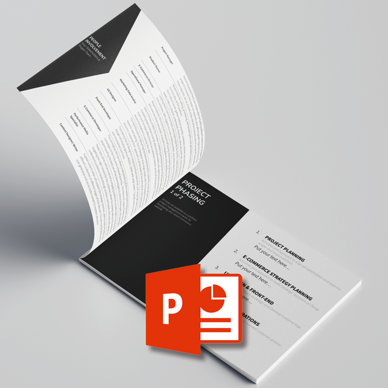 Template Downloads Free Website E Commerce Projectplan